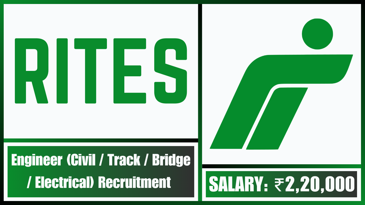 RITES Limited Engineer Recruitment 2024: Eligibility Criteria, Apply ...