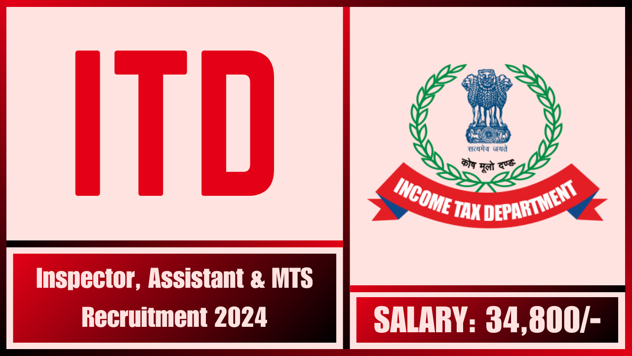 TN Income Tax Department Recruitment 2024: Vacancies Details ...