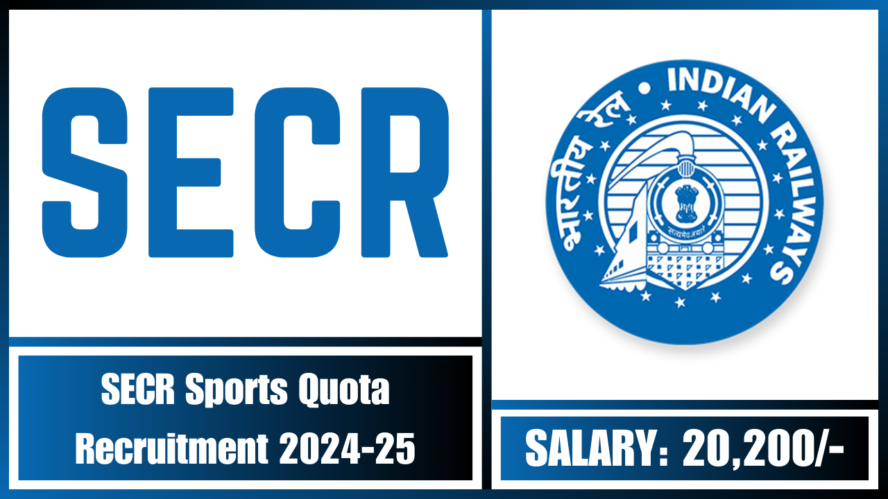 SECR Sports Quota Recruitment 2024-25: Application Process, Eligibility ...